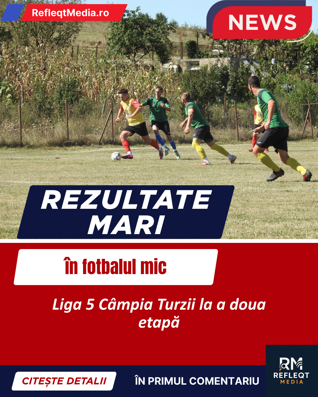 RefleqtMedia | Fotbalul mic: rezultate mari în zona Câmpia Turzii